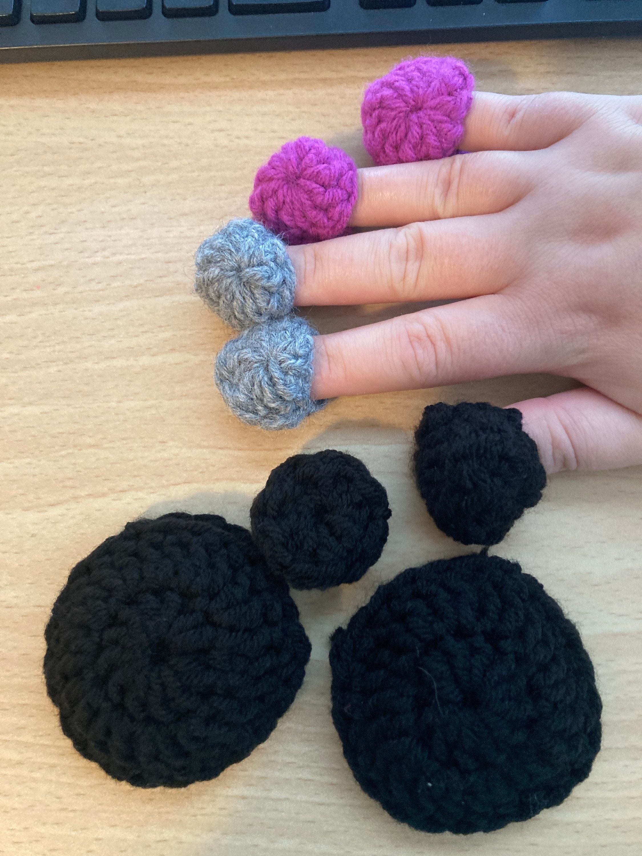 Crochet Plug Mittens/lobe Warmers | Etsy