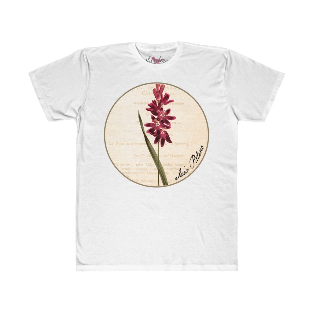 Camiseta botánica Ixia Patens / camiseta equipada unisex - Etsy España