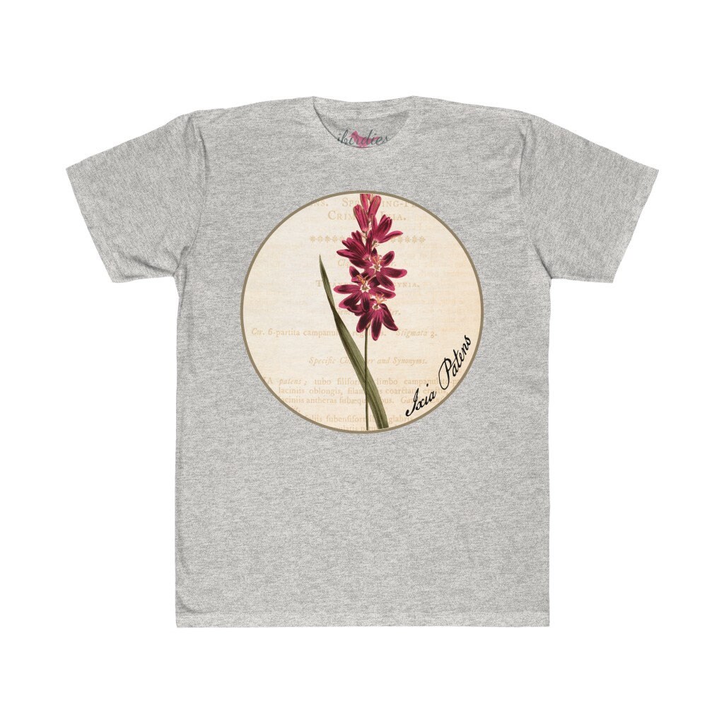 Camiseta botánica Ixia Patens / camiseta equipada unisex - Etsy España