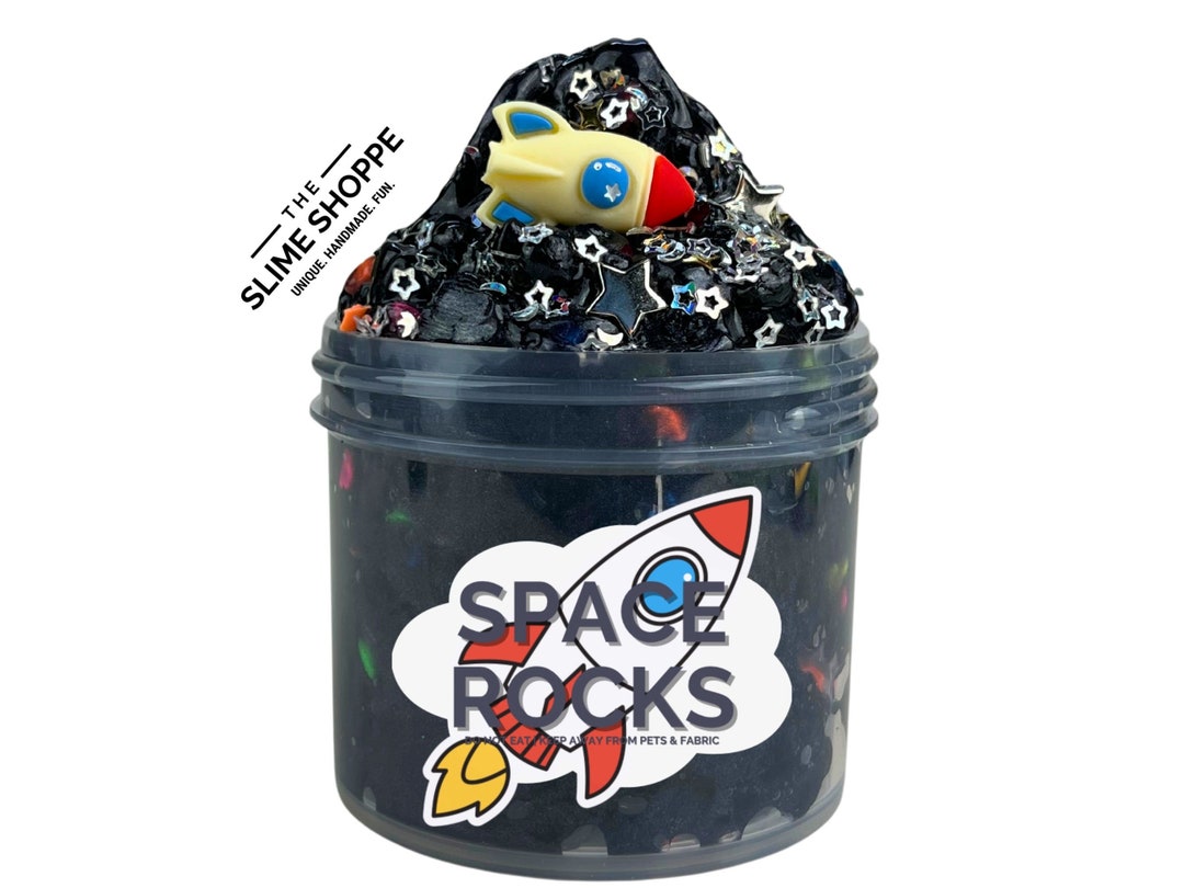 Crunchy Slime | Crunchy Space Rocks Slime | Fishbowl Rocks Slime ...