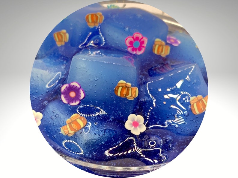 Jelly Cube Slime Blue Scented Jelly Cube Slime Blue - Etsy