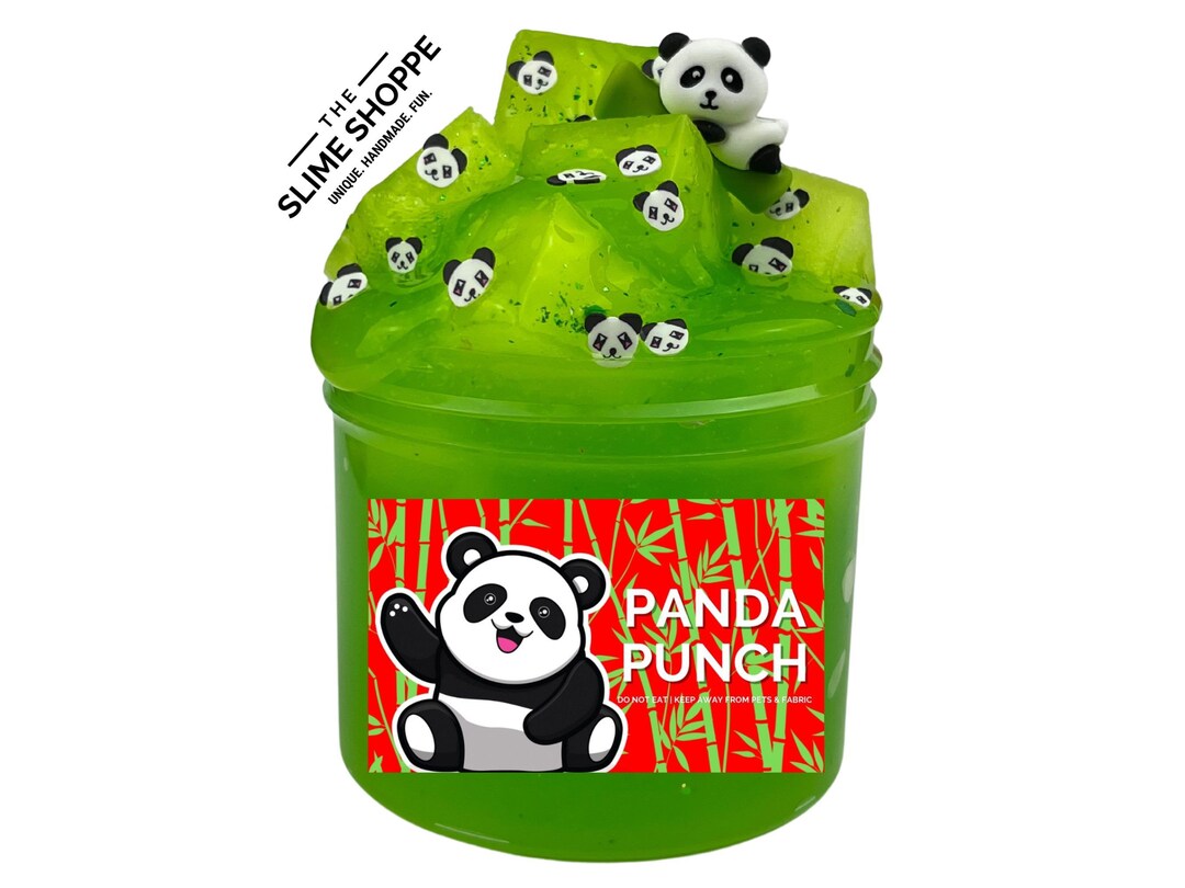 Jelly Cube Slime Panda Punch Jelly Cube Slime Panda Slime Scented Jelly ...