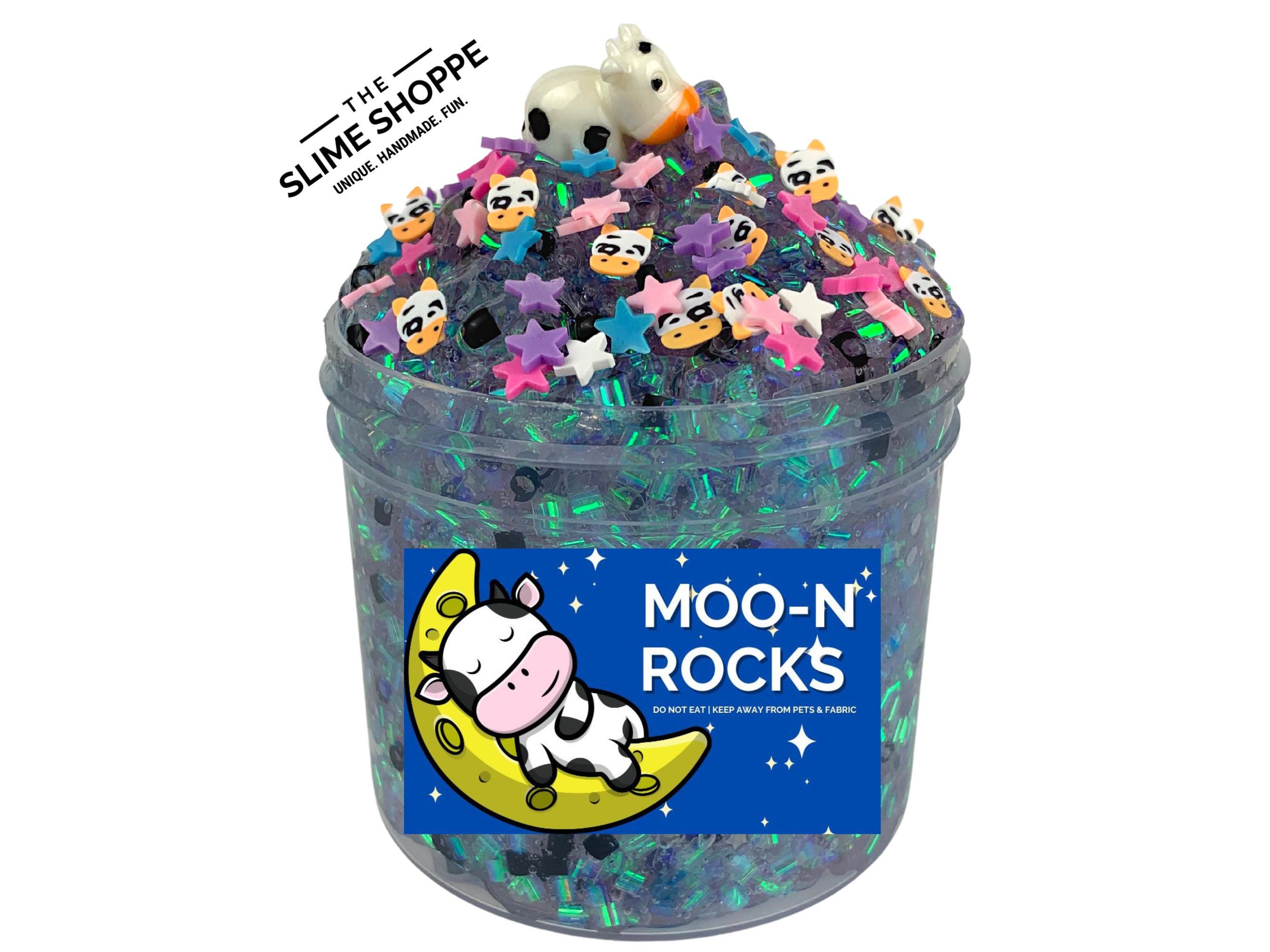 Crunchy Slime Moo-n Rocks Slime Bingsu Slime Cow Slime - Etsy