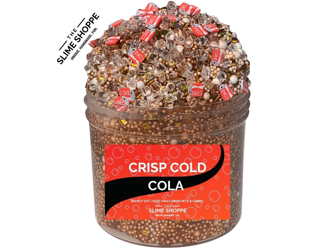 Crunchy Slime Crisp Cold Cola Slime Floam Slime Bingsu - Etsy