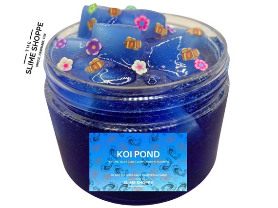 Jelly Cube Slime Blue Scented Jelly Cube Slime Blue - Etsy