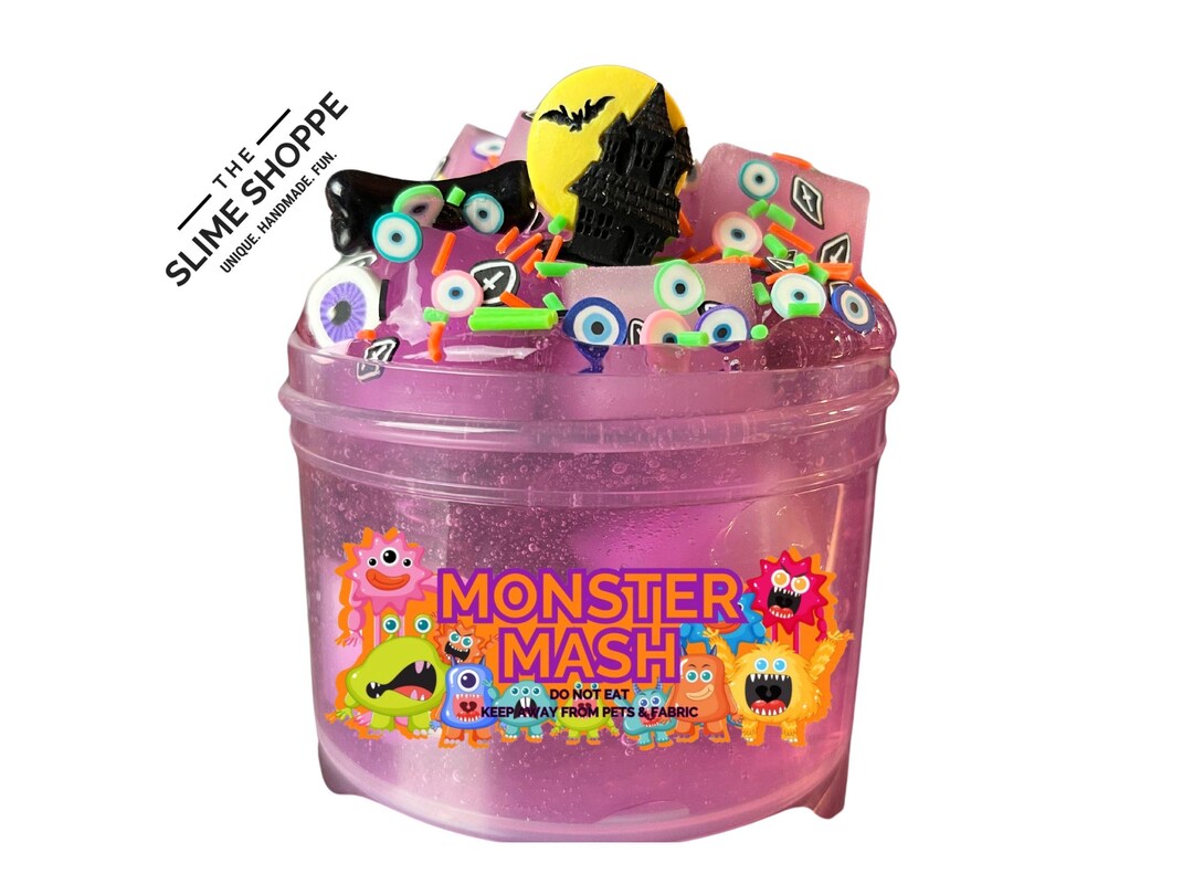 Jelly Cube Slime Monster Mash Slime Jelly Slime Sponge Slime Halloween ...