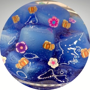 Jelly Cube Slime Blue Scented Jelly Cube Slime Blue - Etsy