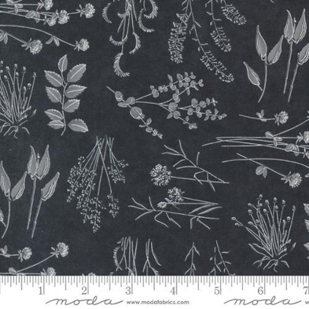 Moda Fabrics Silhouettes Midnight 6930 15 Quilting Fabric 100% Cotton ...