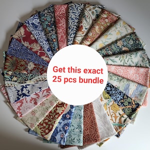 Free Spirit ORIGINAL MORRIS Co. Fat Quarter Bundles William Morris ...