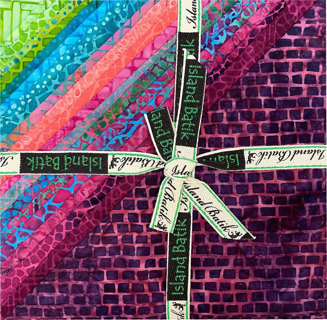 Island Batik Bits and Pieces-st Layer Cake/stacker 42 Pieces 20 Fabric ...