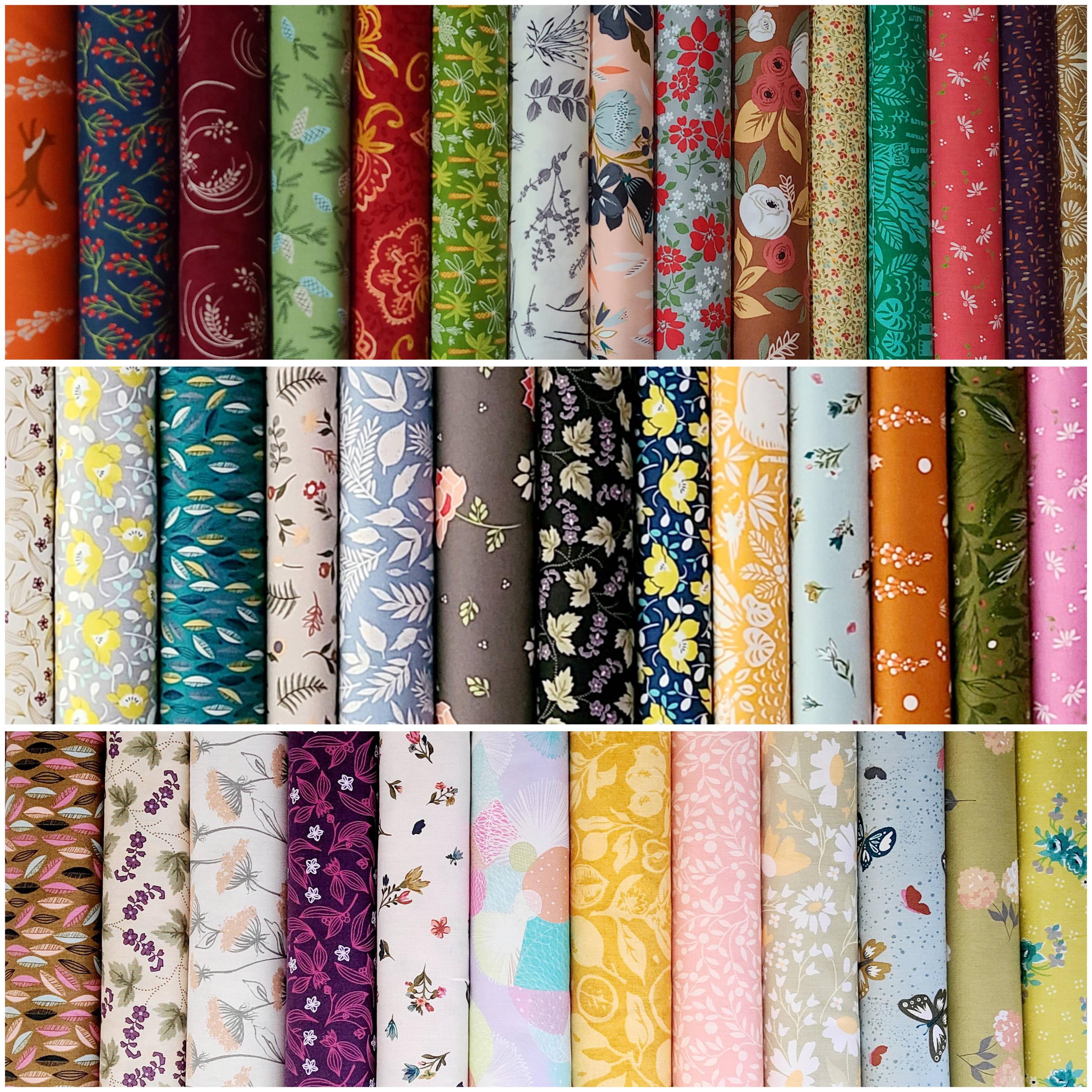 Moda Fabrics Curated Fat Quarter Bundles 100% Cotton From Moda Cotton ...