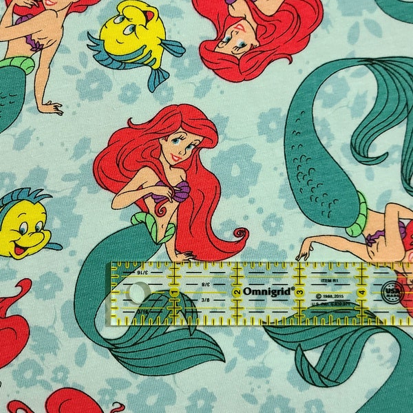 Flannel Mermaid Fabric - Etsy