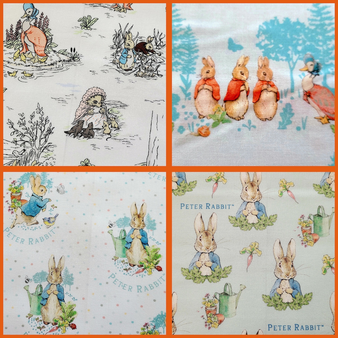Spring Creative Peter Rabbit Garden Scenic Round Pack and Badge 100% ...