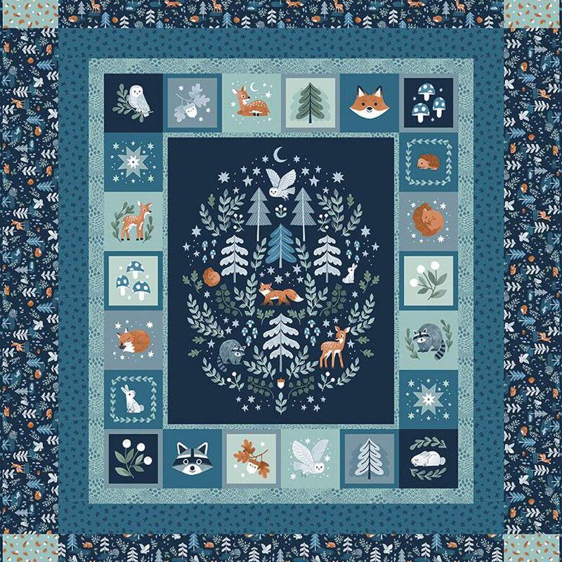 Fox Fabric Panel - Etsy