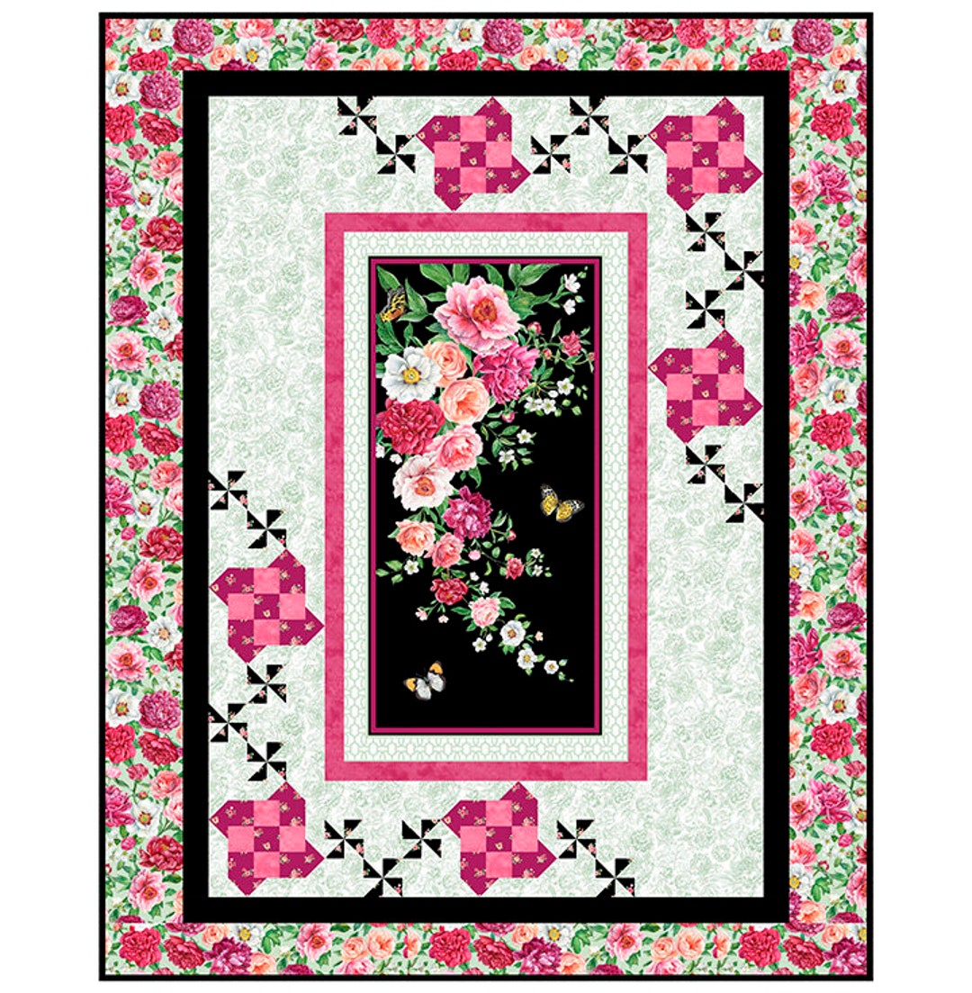 Northcott Bloom Blush Collection by Michel Design Works Pattern PTN3162 ...