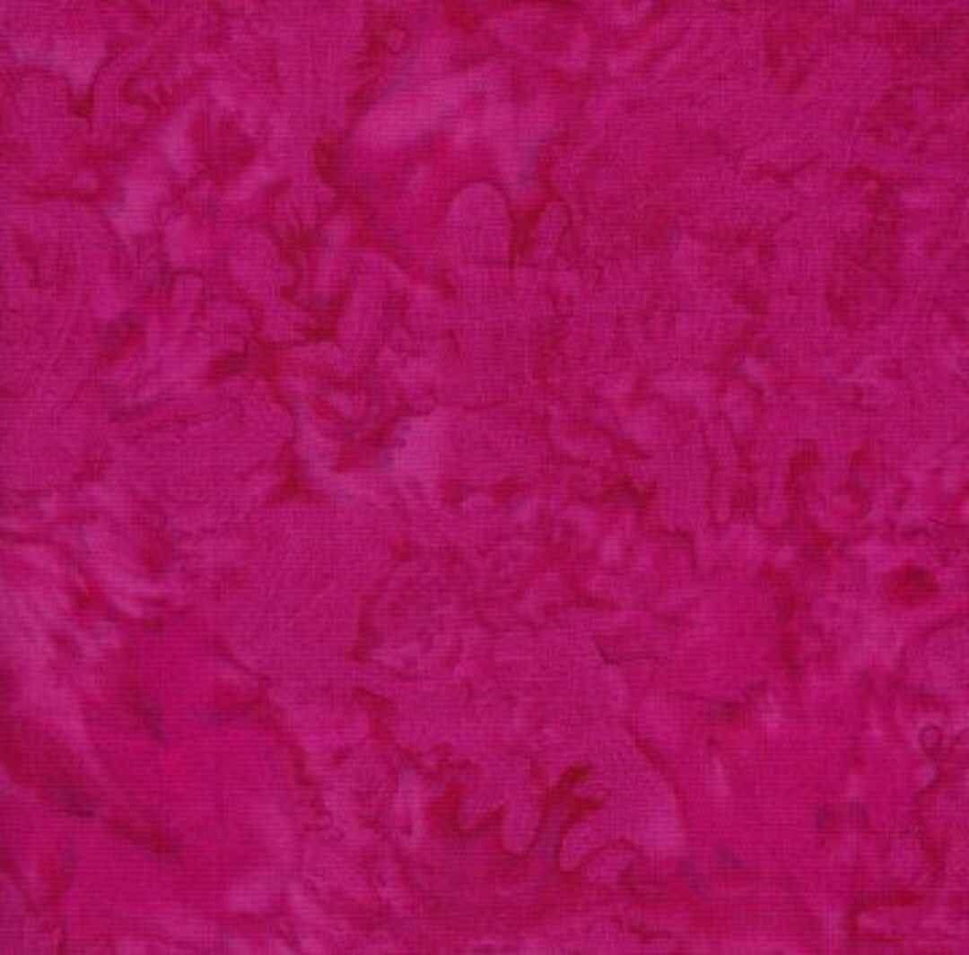 Batik Textiles 5108B Magenta Watercolor Blender Tonal 100% Cotton Batik ...