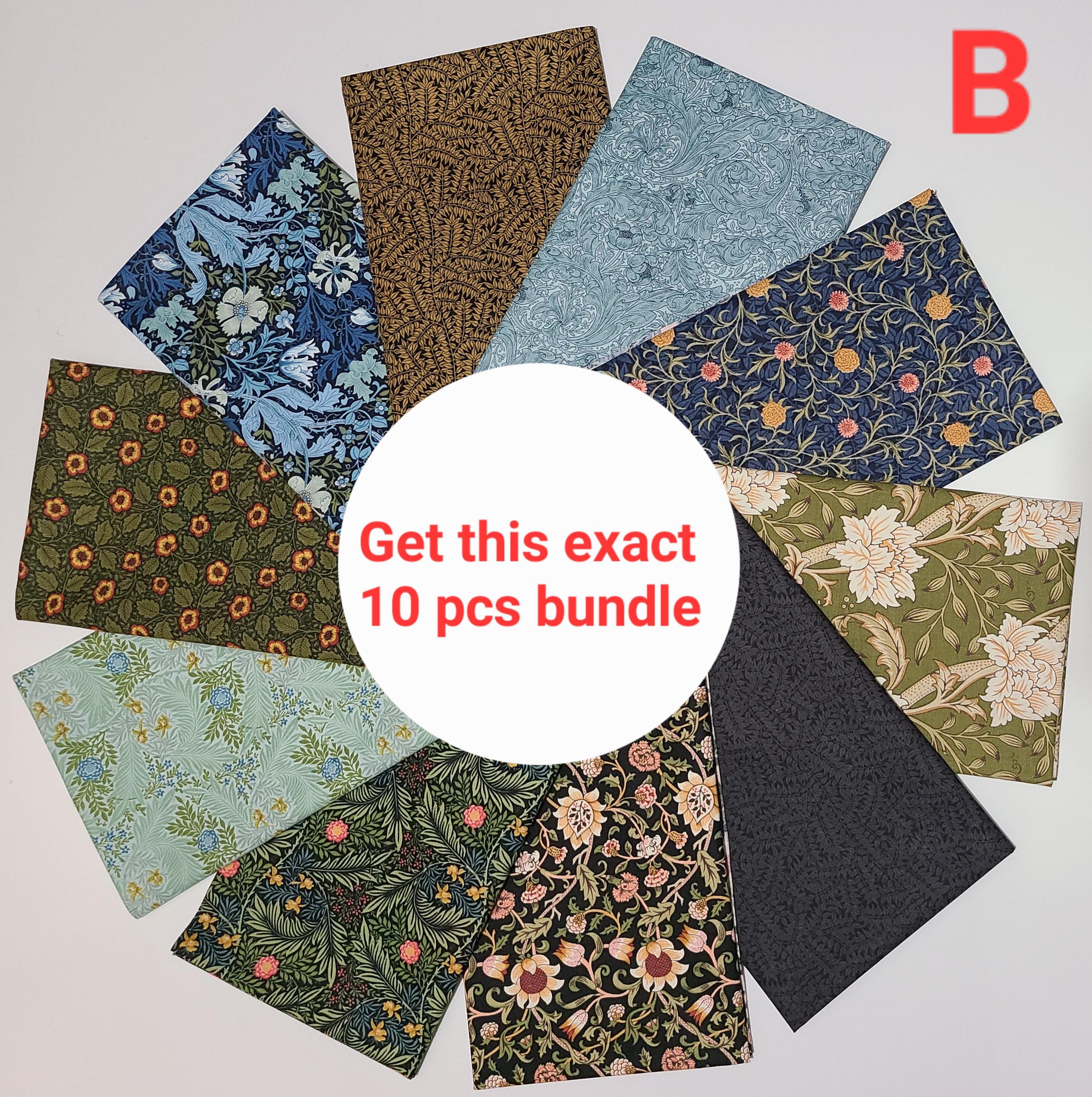 Morris Manor Fat Quarter Bundles CUT IN SHOP by Barbara Brackman for ...