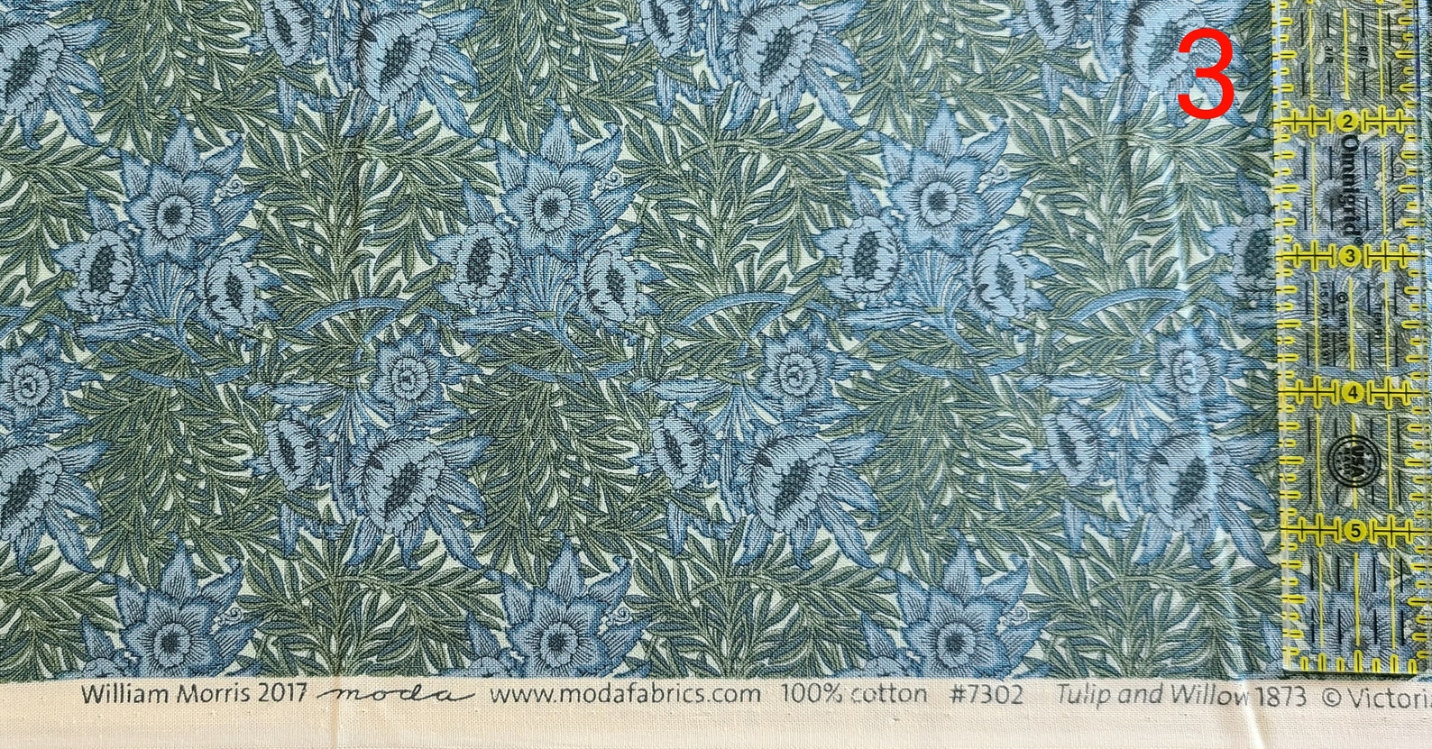 William Morris 2017 by Moda Fabric 100% Cotton Sold by Fat Quarter ...