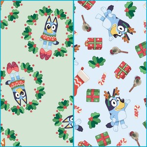 New! Springs Creative Bluey Holiday Christmas by BBC Collection Bluey ...