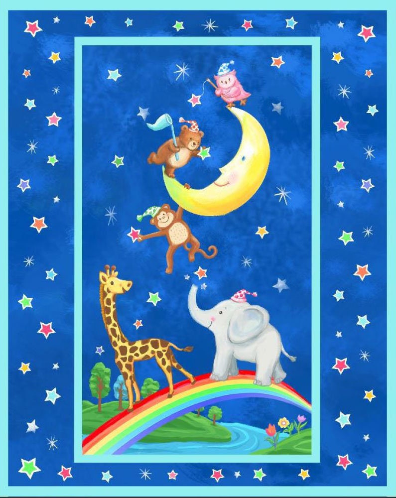 Baby Panel Baby Quilt Baby Blanket Baby Shower Gift by MDG 36" X 45 ...