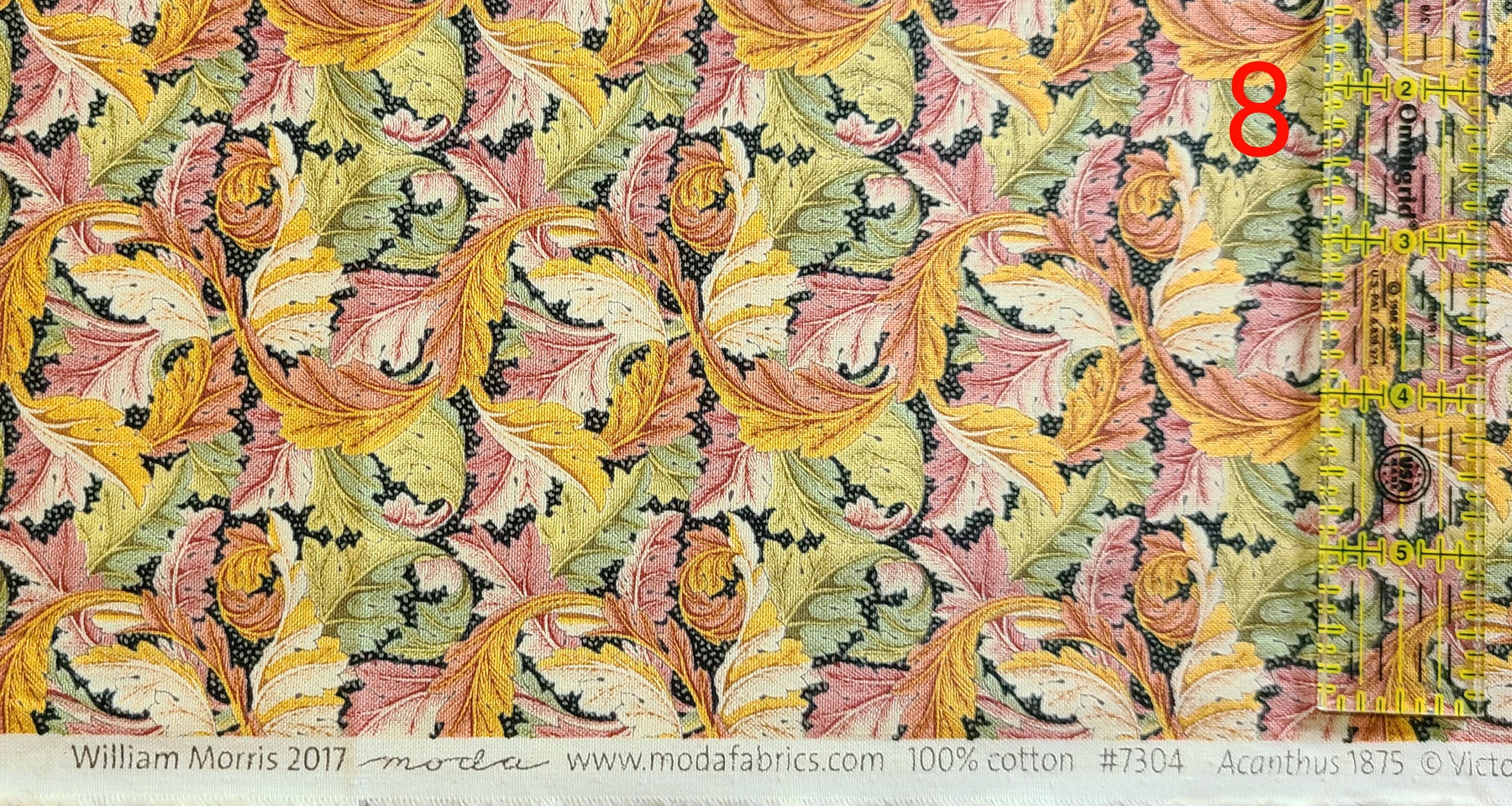 William Morris 2017 by Moda Fabric 100% Cotton Sold by Fat Quarter ...