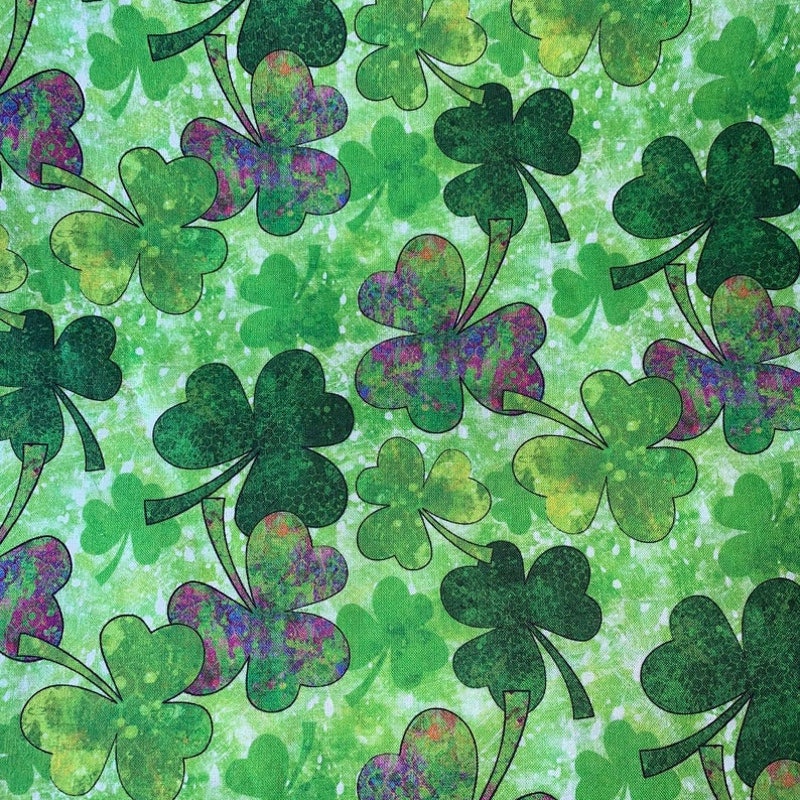 Shamrock Fabric - Etsy
