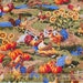 Down on the Farm From VIP BY CRANSTON Metallic Farm Fabric Quilting ...