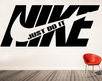 Nike Wall Sticker | Etsy