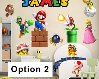 Super Mario Decal | Etsy