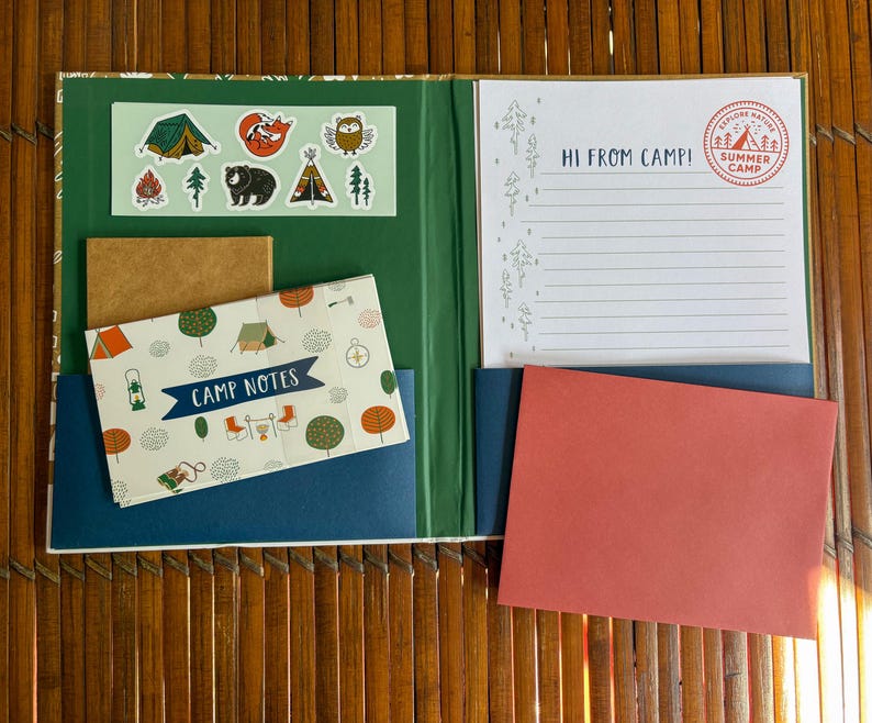 Summer Camp Correspondence Set by Eccolo - Etsy