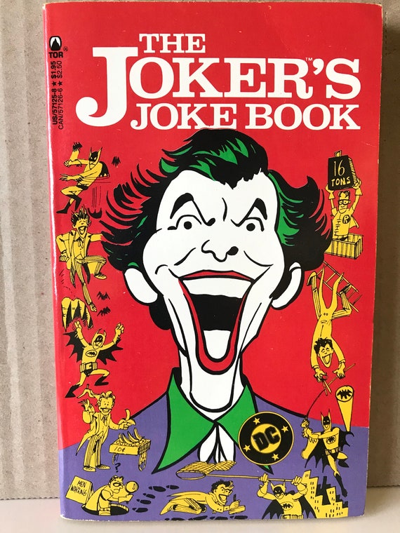 THE JOKER'S Joke Book 1st Sept. 1988 | Etsy