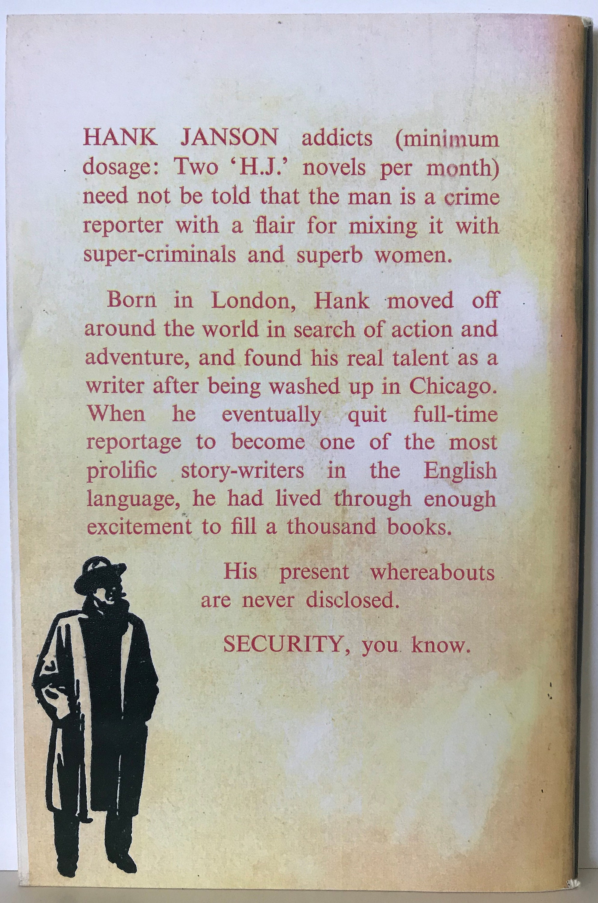 The TRIALS of HANK Jansen Steve Holland-bae-1991 - Etsy