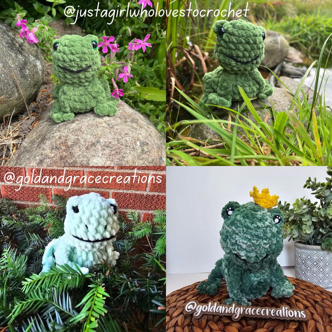 Kingsley the Frog Amigurumi Pattern - Etsy