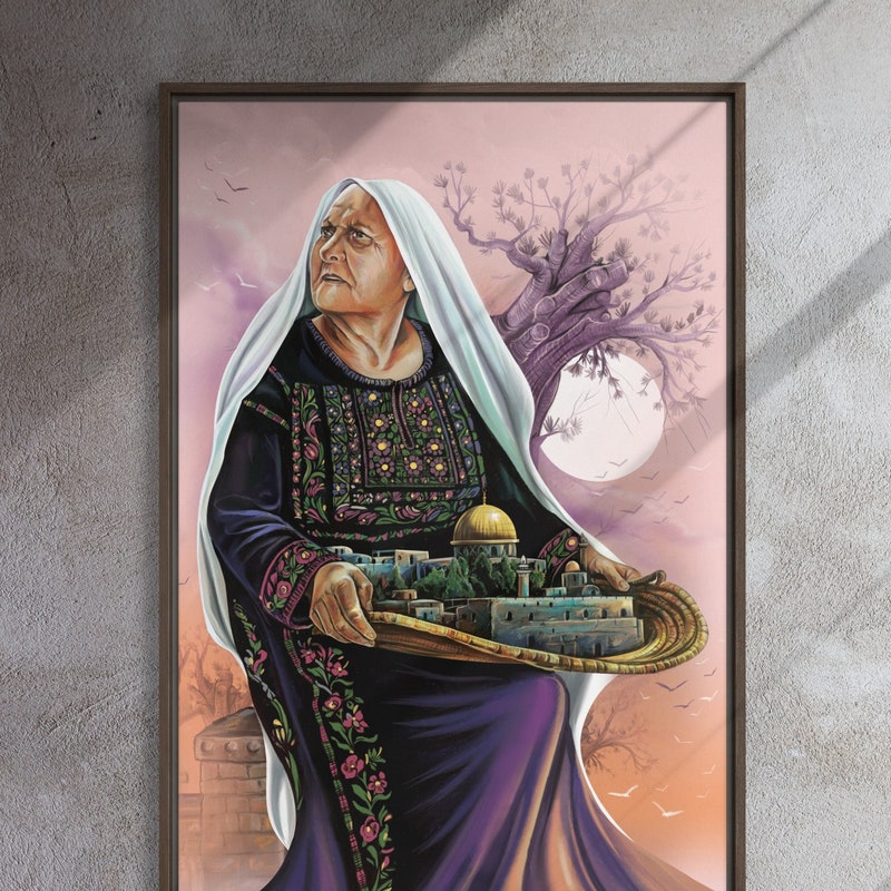 Gaza Art Canvas - Etsy