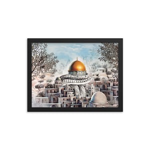 Jerusalem Capital of Palestine Dome of the Rock Old City Al Quds Aqsa ...