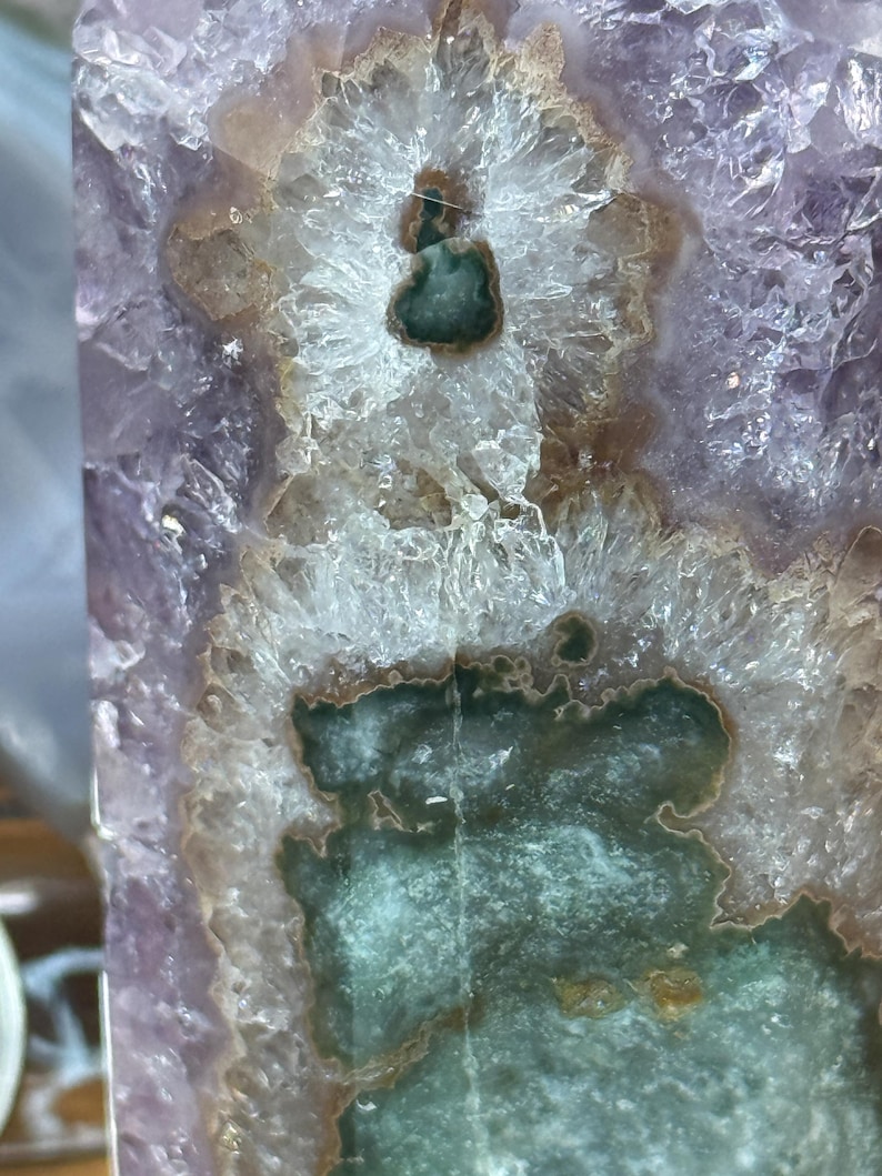 Mini Amethyst Cluster, Cut Base Tower, Deep Purple Shards - Etsy