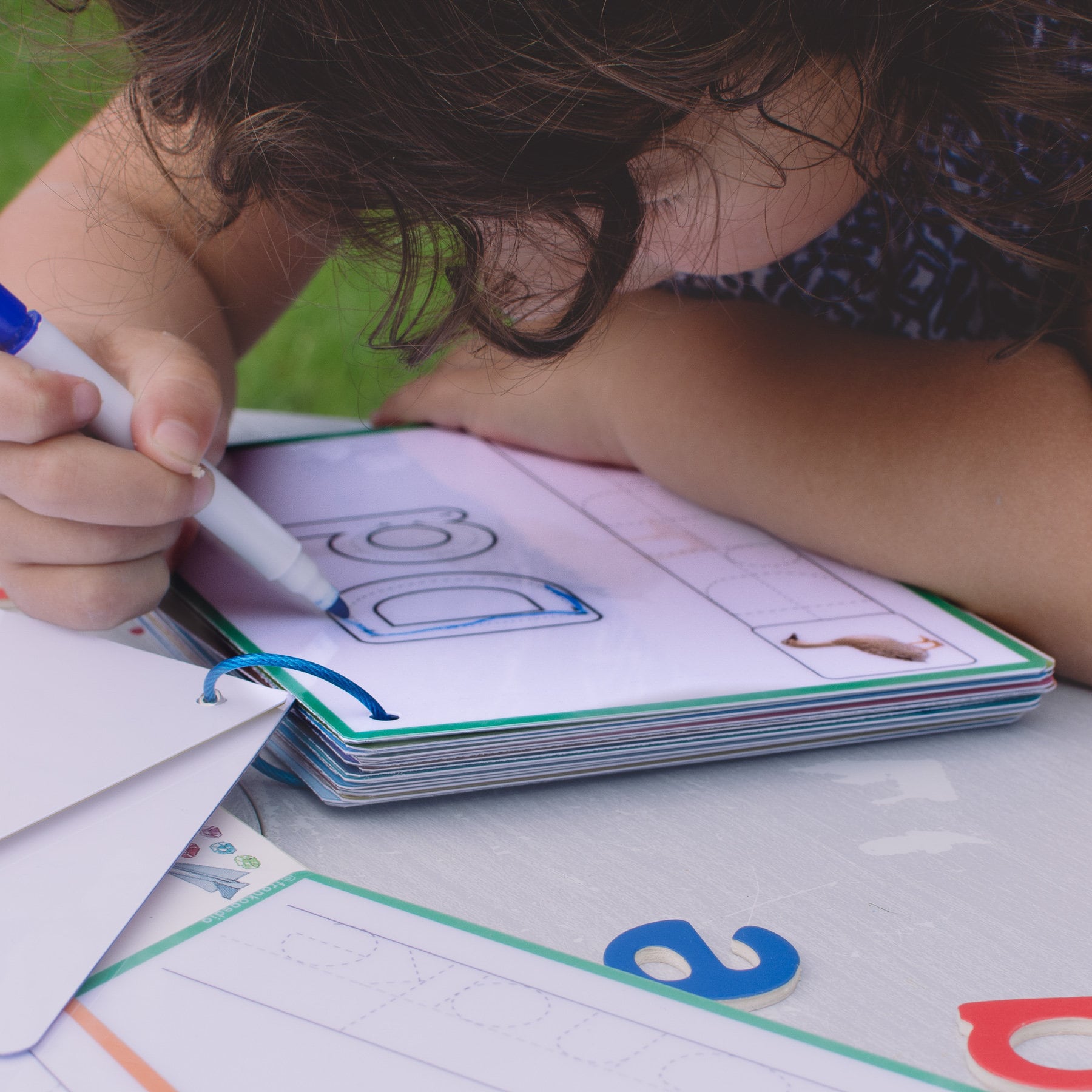 Printable Tracing Alphabet Alphabet Flashcards Learning - Etsy