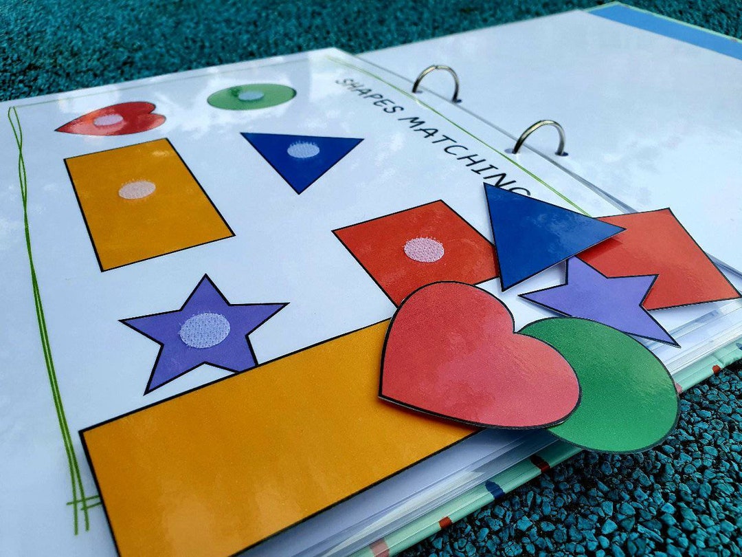 First Learning Book *11 Activities * Toddler Activity Book * Busy Book ...