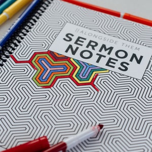 Sermon Notebook for Kids / Worship Notes for Kids / Children's Notebook ...