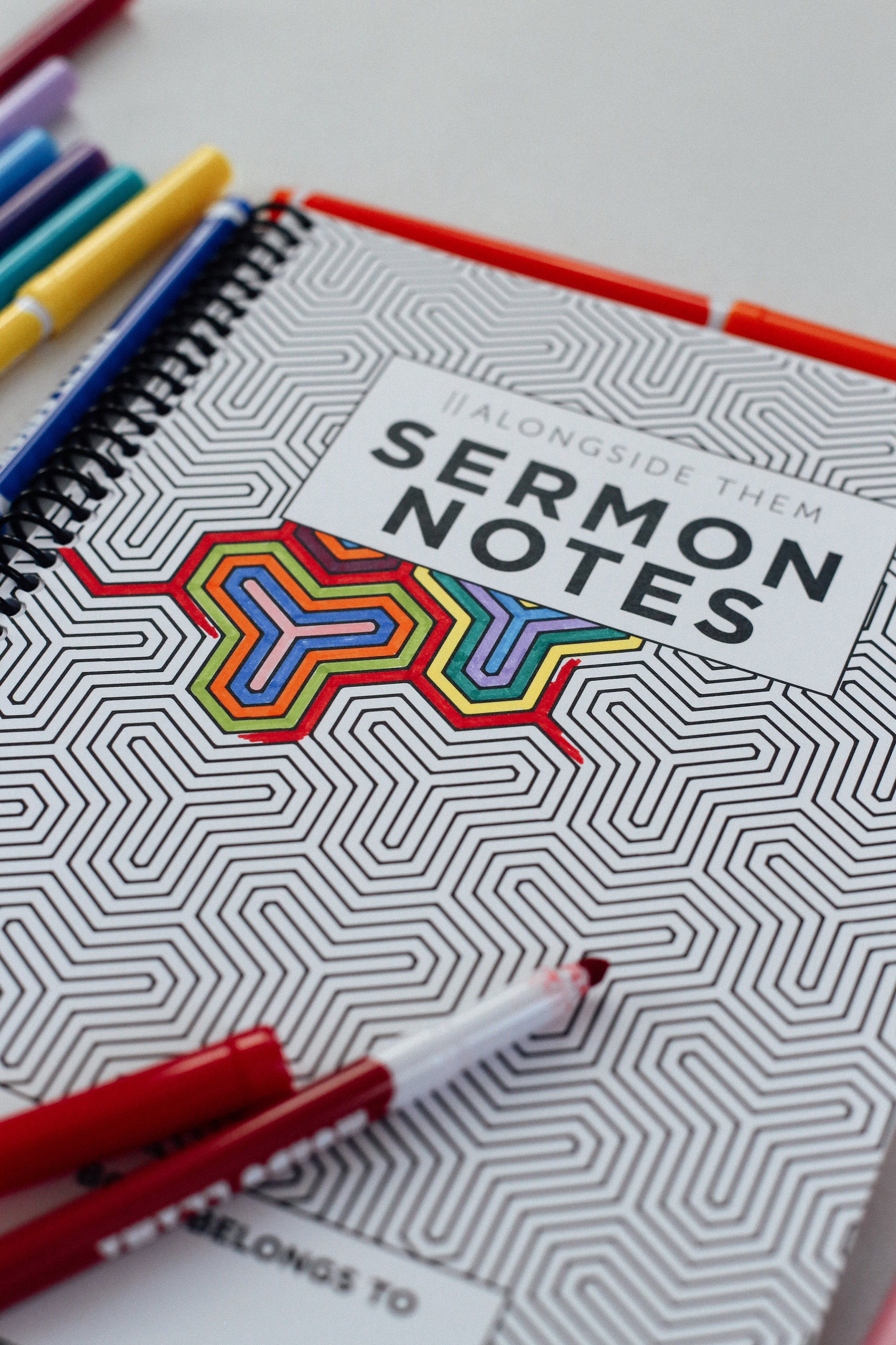 Sermon Notebook for Kids / Worship Notes for Kids / - Etsy