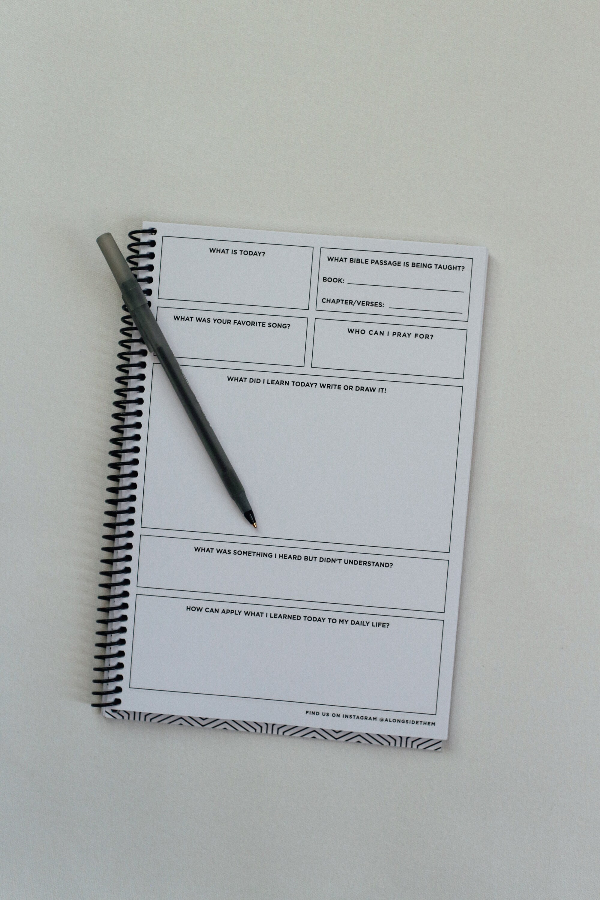 Sermon Notebook for Kids / Worship Notes for Kids / - Etsy