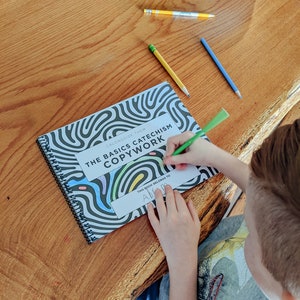 DIGITAL the Basics Catechism Copywork for Kids / Scripture Copywork ...