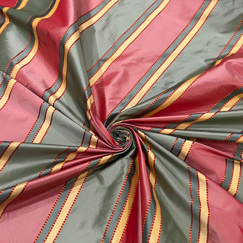 Stripe Taffeta - Etsy