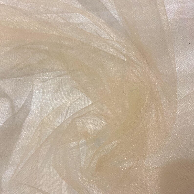White Tulle Fabric Sold by the Yard - Etsy