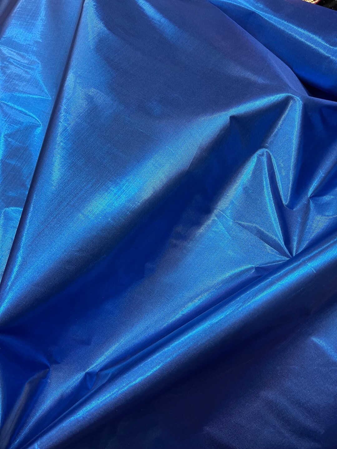 Beautiful Matalic Royal Blue Color Lame Fabric, 60” Wide Sold by the ...