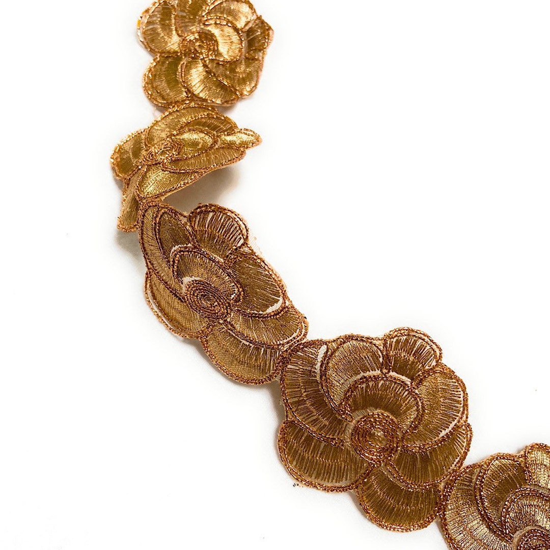 Beautiful Gold Trim, Sold by the Yard - Etsy