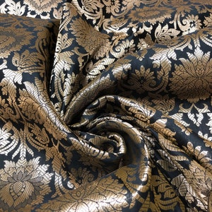 Beautiful Vintage Floral Brocade 44 Wide. Best Used for Home Decor and ...