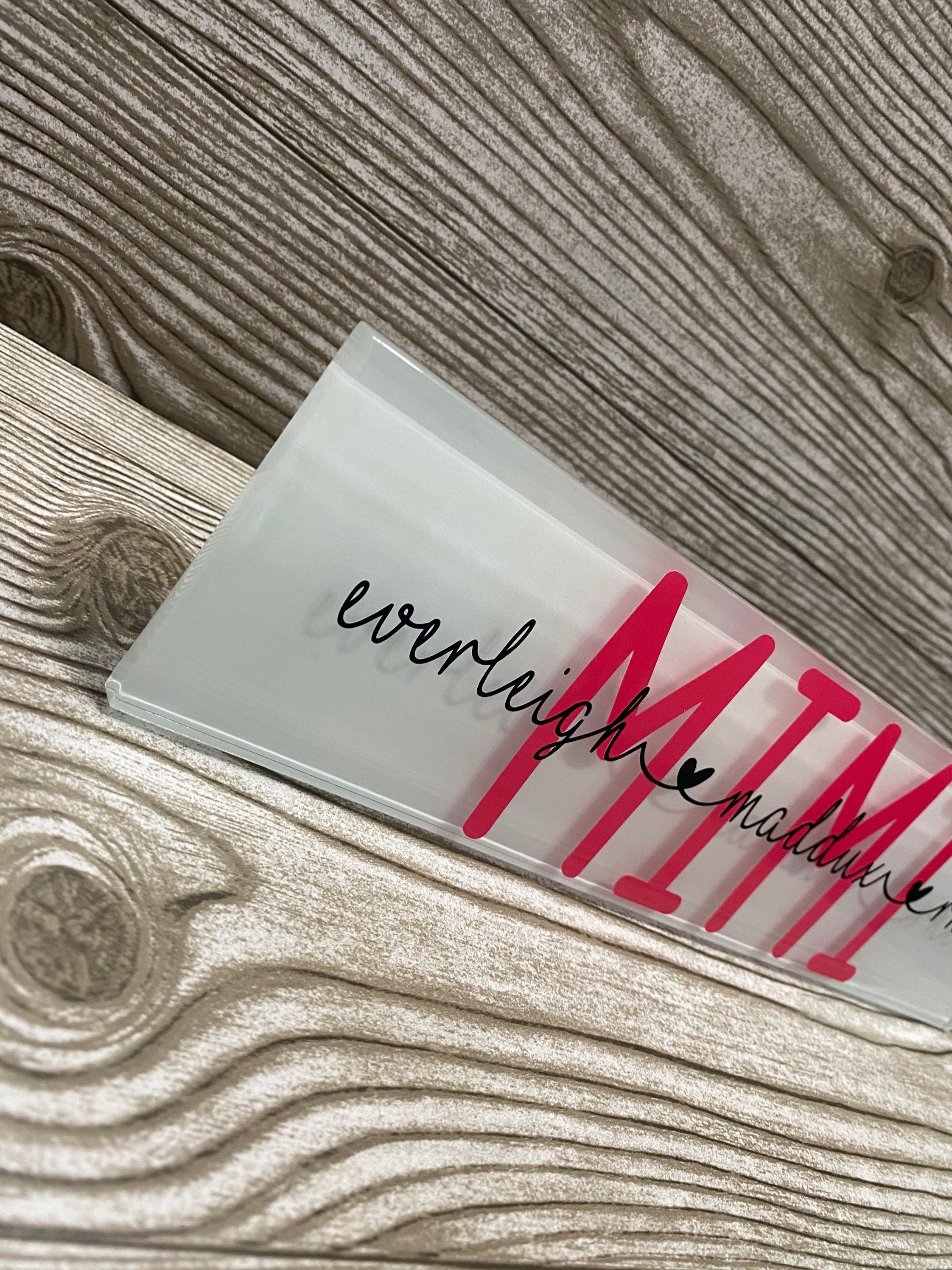 Personalized Glass Tile/mom Tiles With Names/grandma Tile - Etsy
