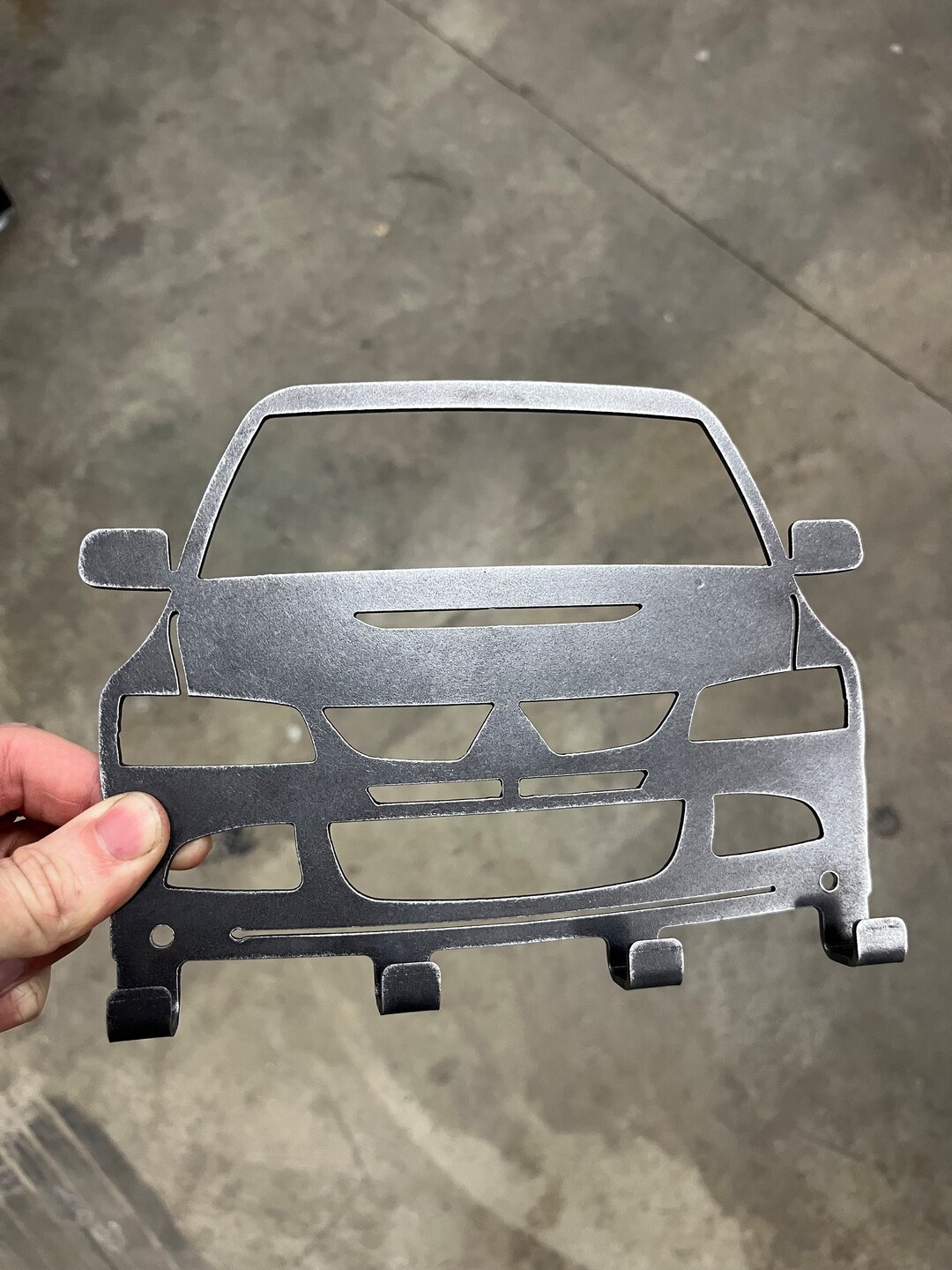 Evo 8 Inspired Key Rack - Etsy