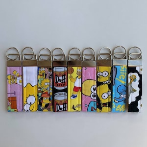 The Simpsons Key Fobs - Etsy Australia